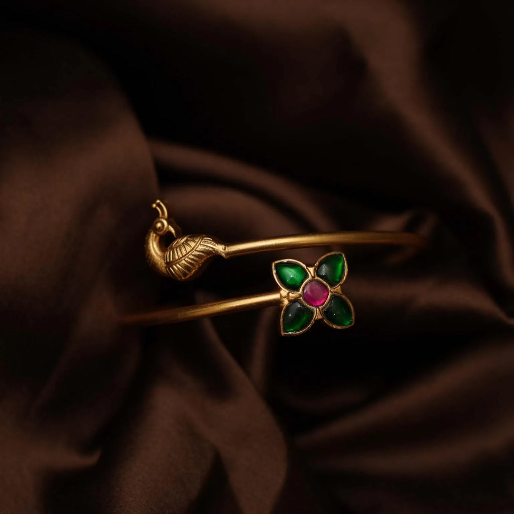 Srisha Silver Kada Bangle | Perfect Addition to Your Collection