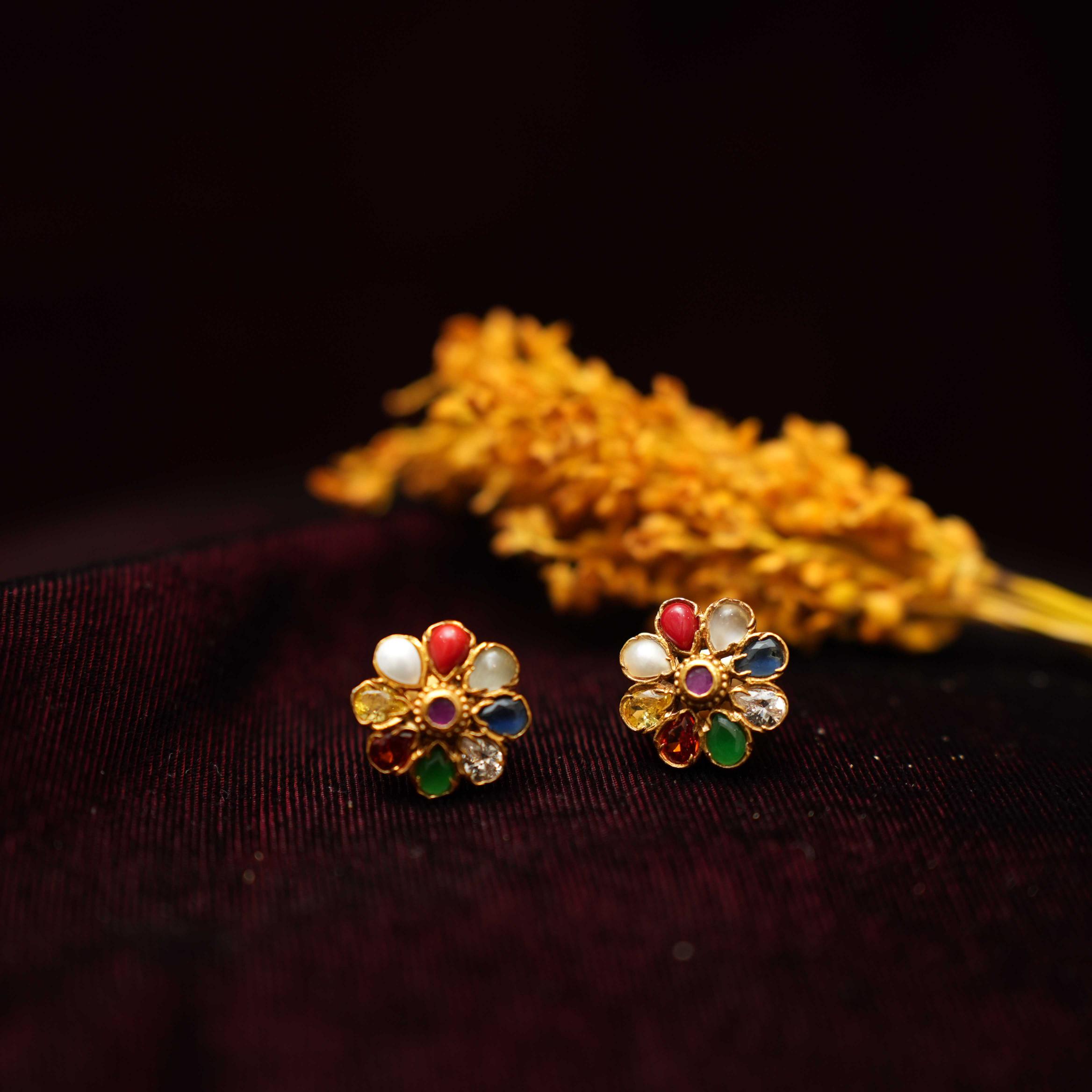 Chakrika Silver Ear Stud